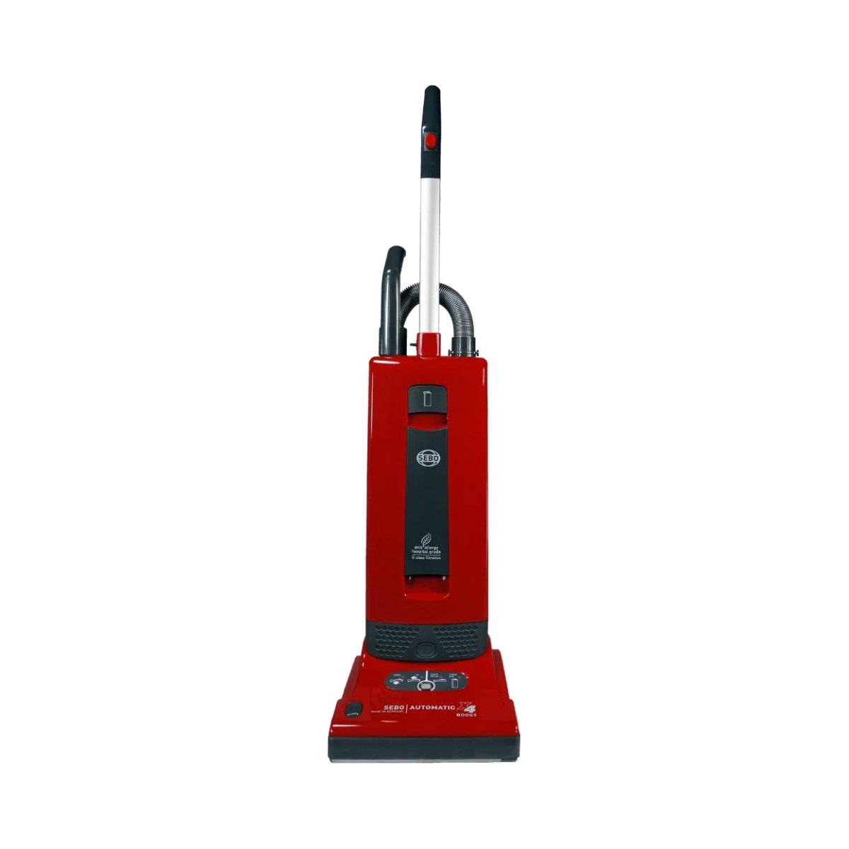 Sebo Automatic X4 Boost Upright Vacuum Cleaner - Red -90505AM – US Vacuums